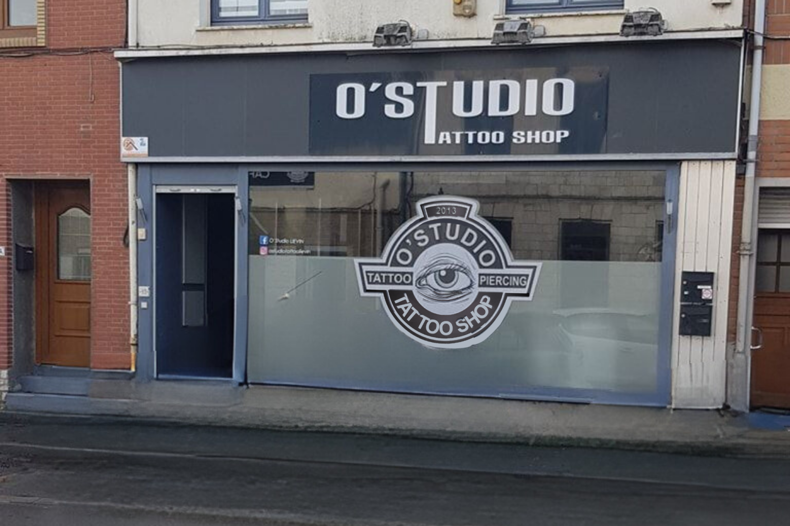 O'Studio Tattoo Shop - Les vitrines d'Aubigny et alentours.